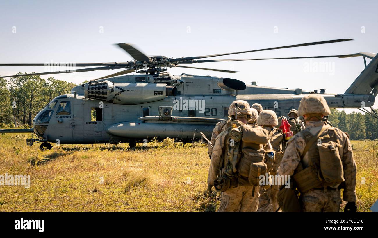 U.S. Marines with 2d Battalion, 10th Marine Regiment, 2d Marine ...