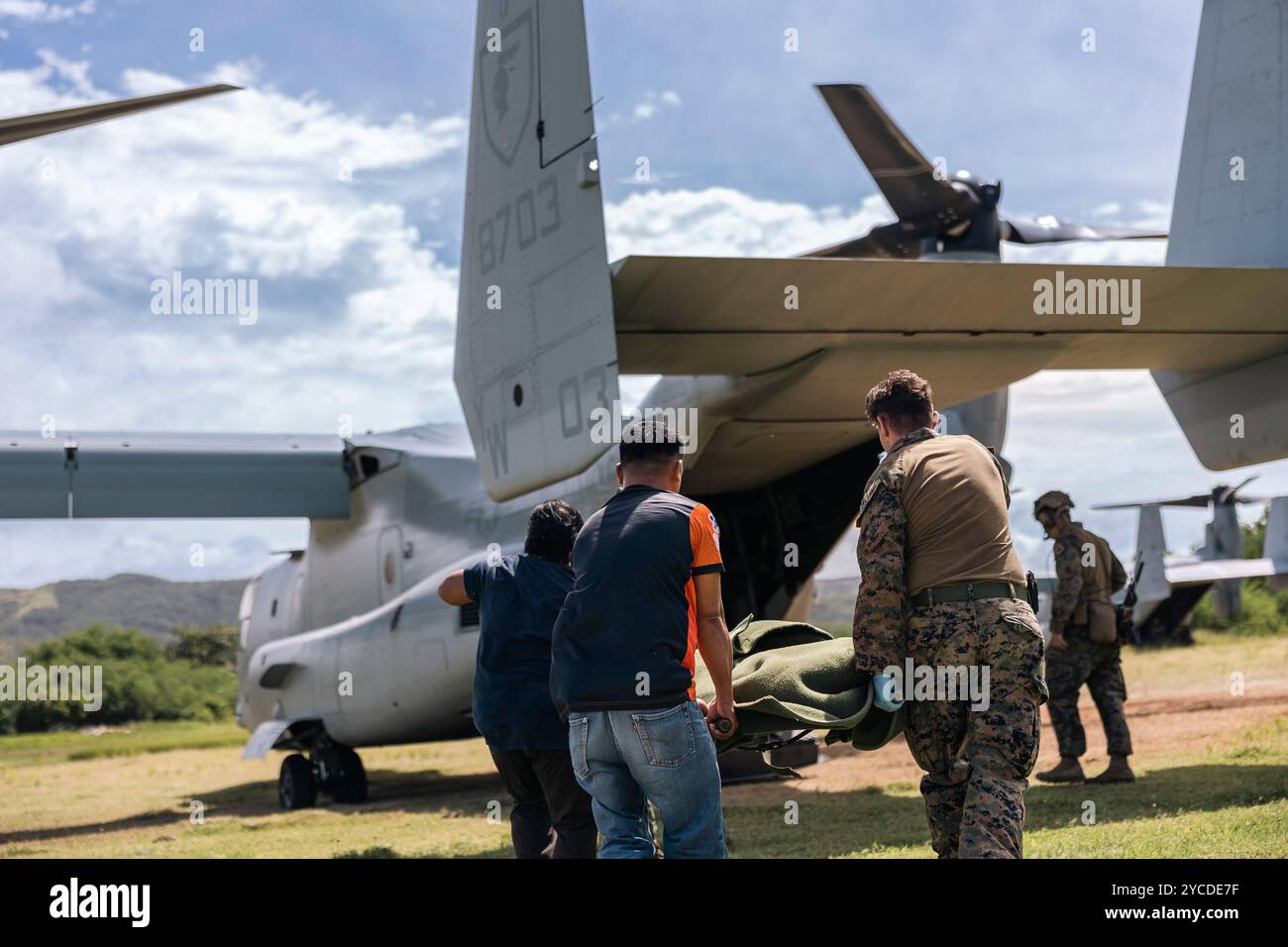 U.S. Navy Hospital Corpsman 2nd Class David Doyle, a preventative ...