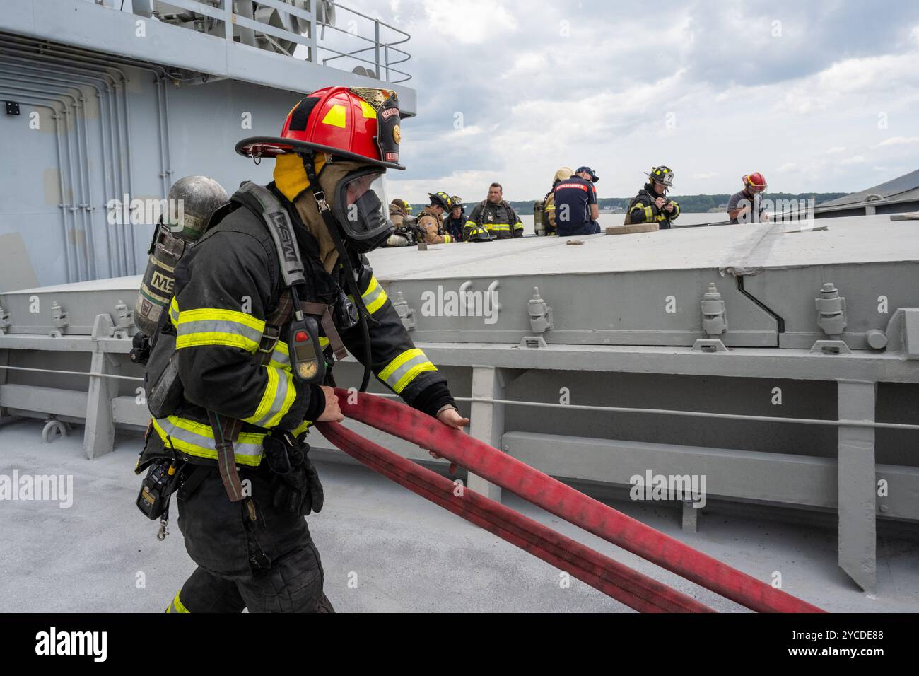 JOINT BASE LANGLEY- EUSTIS, Va. – A firefighter with the Henrico ...