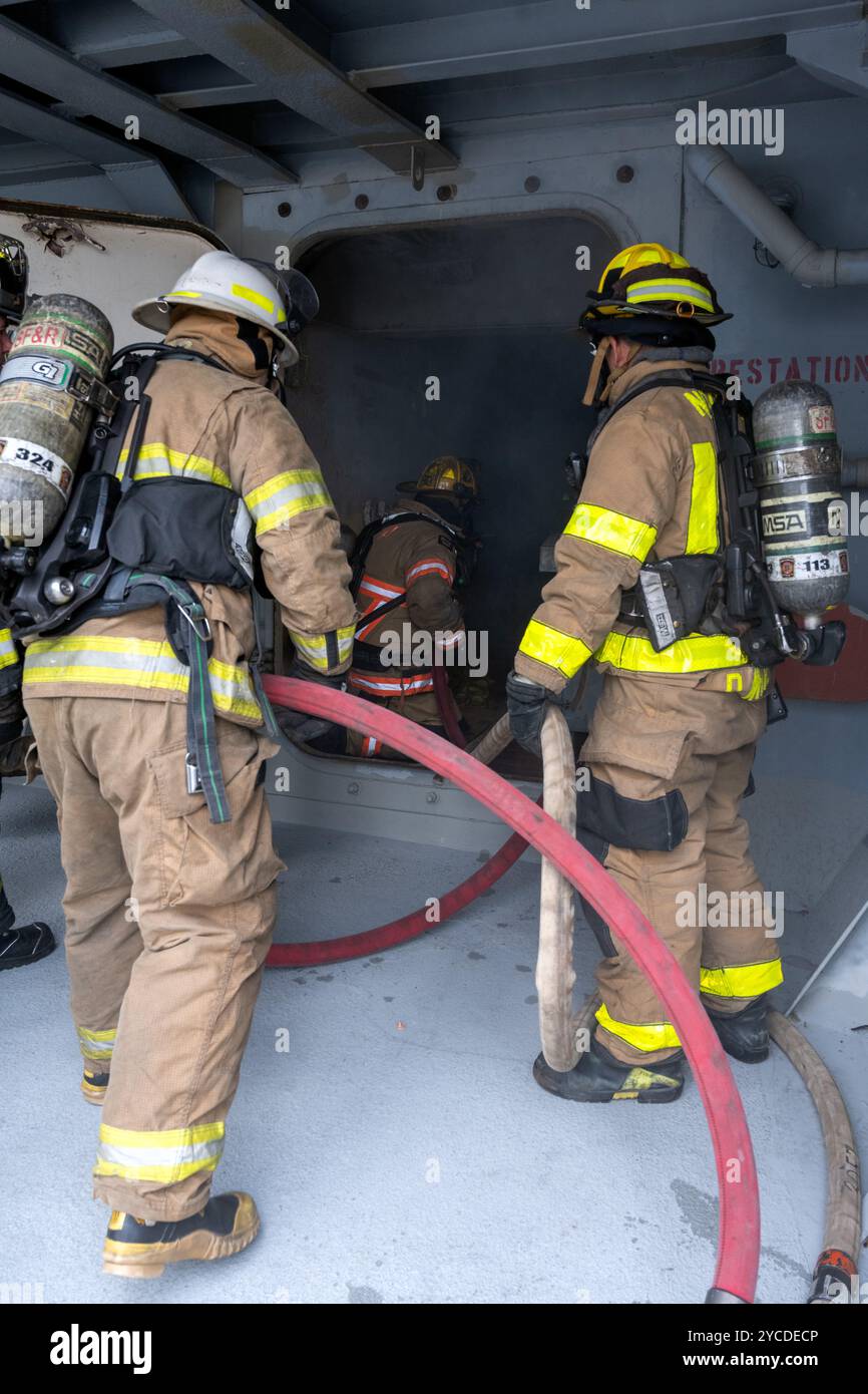JOINT BASE LANGLEY- EUSTIS, Va. – Firefighters from multiple units ...