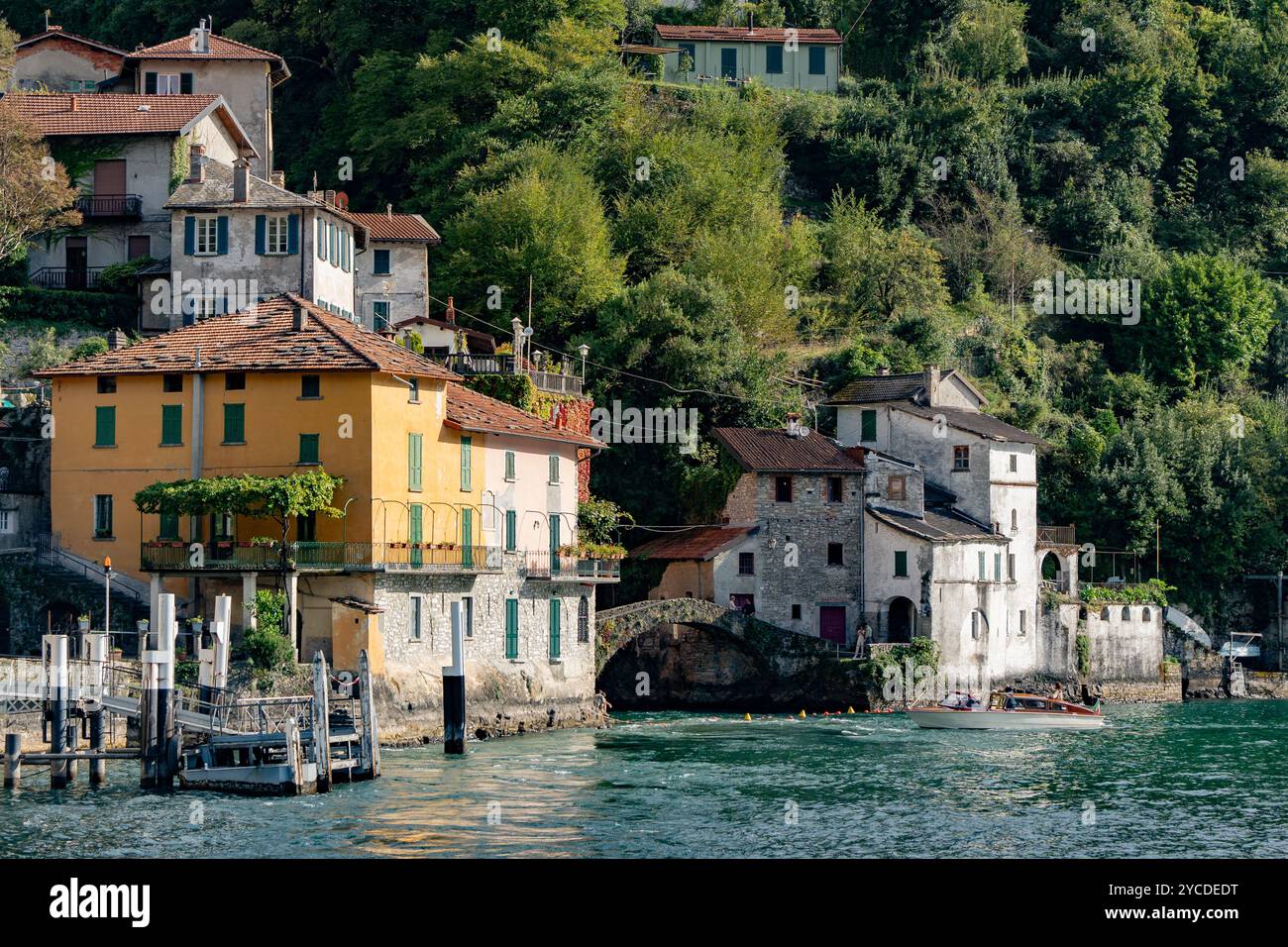 The village of Nesso on Lake Como, Italy Stock Photo - Alamy