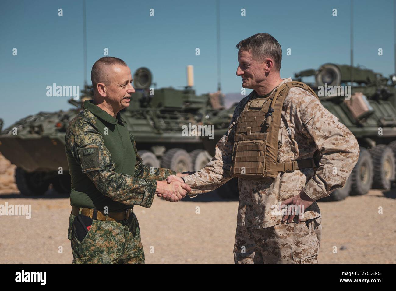 Royal Netherlands Marine Corps Brig. Gen. Ivo Moerman, Commandant of ...