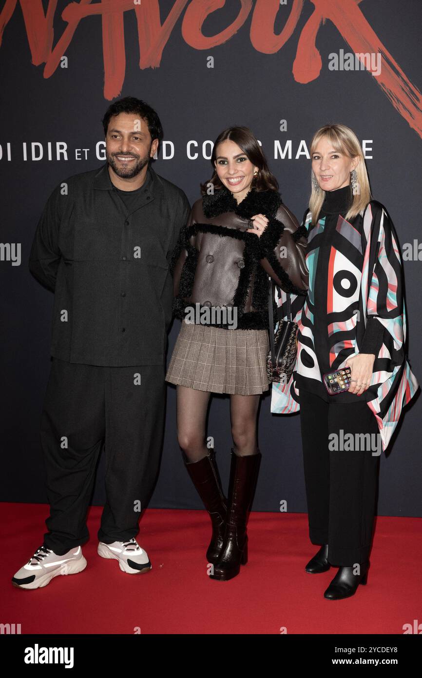 Paris, France. 08th Oct, 2024. Jean-Rachid Kallouche guest and Katia ...