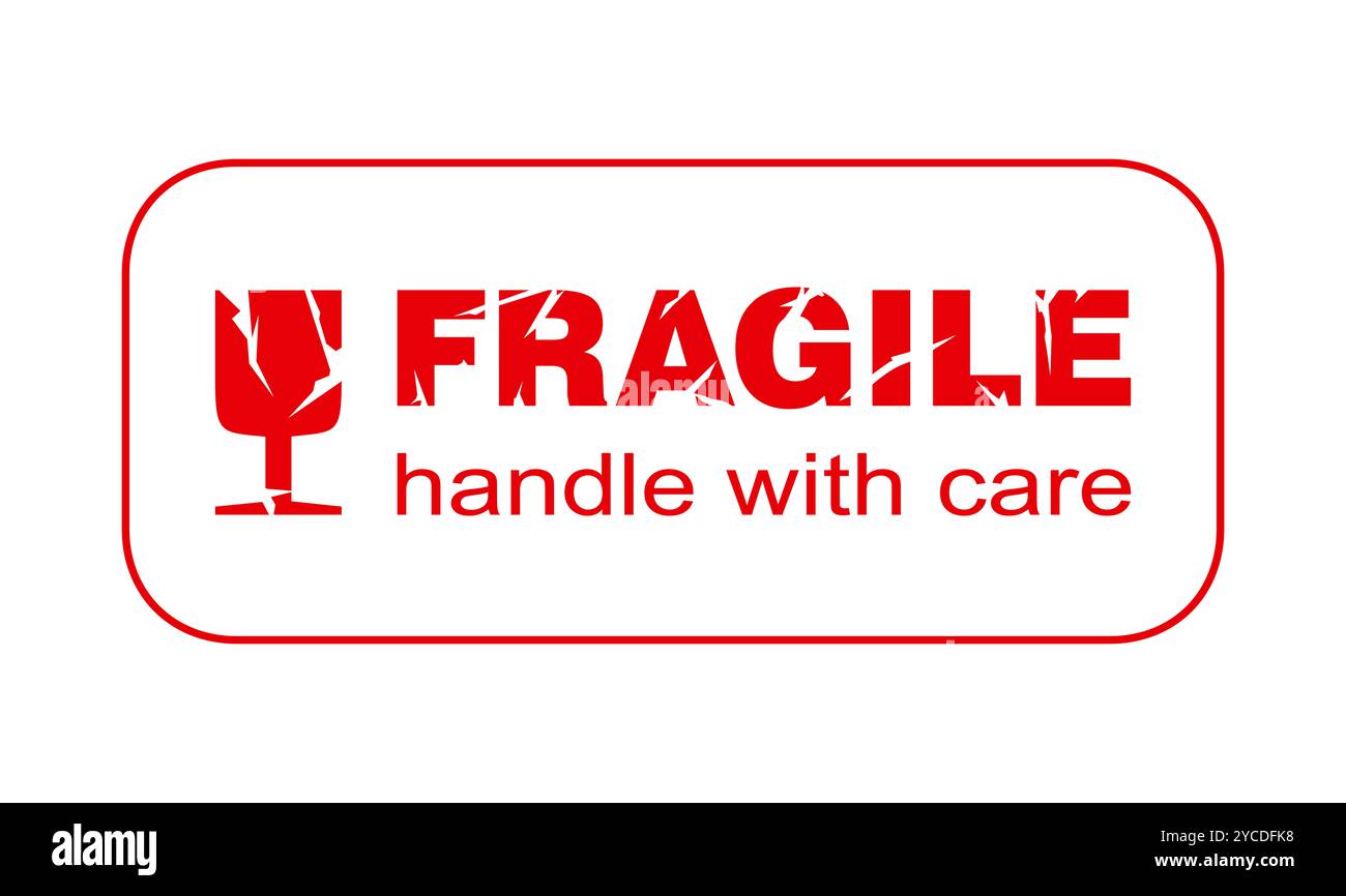Fragile Shipping Logo