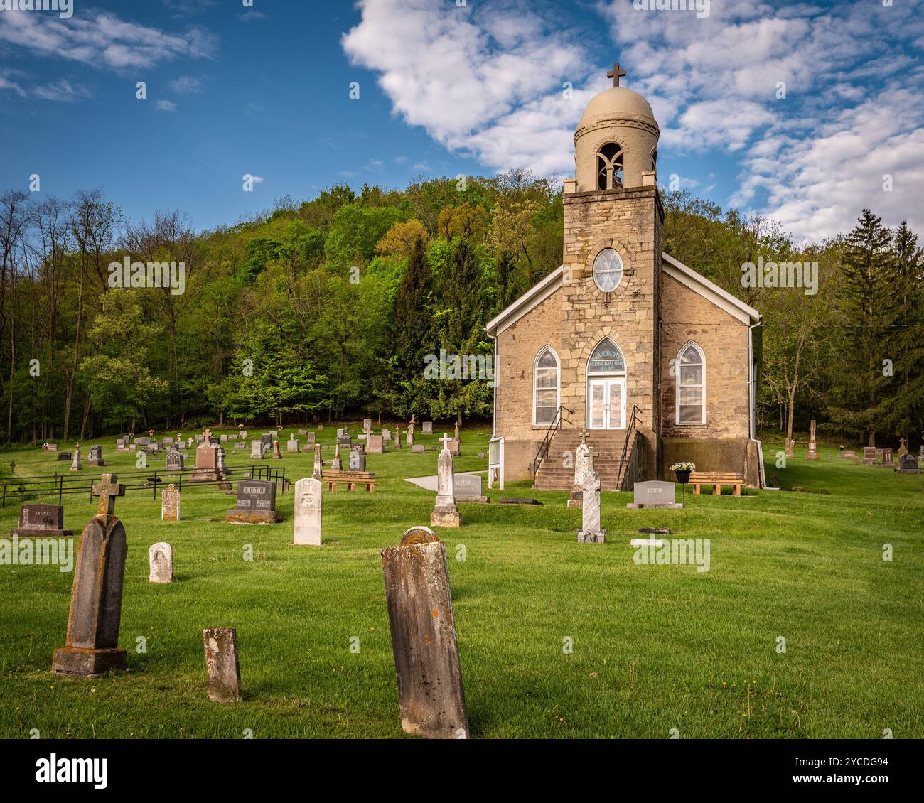 Immaculate Conception Catholic Church Near Wexford in Northeast, Iowa ...