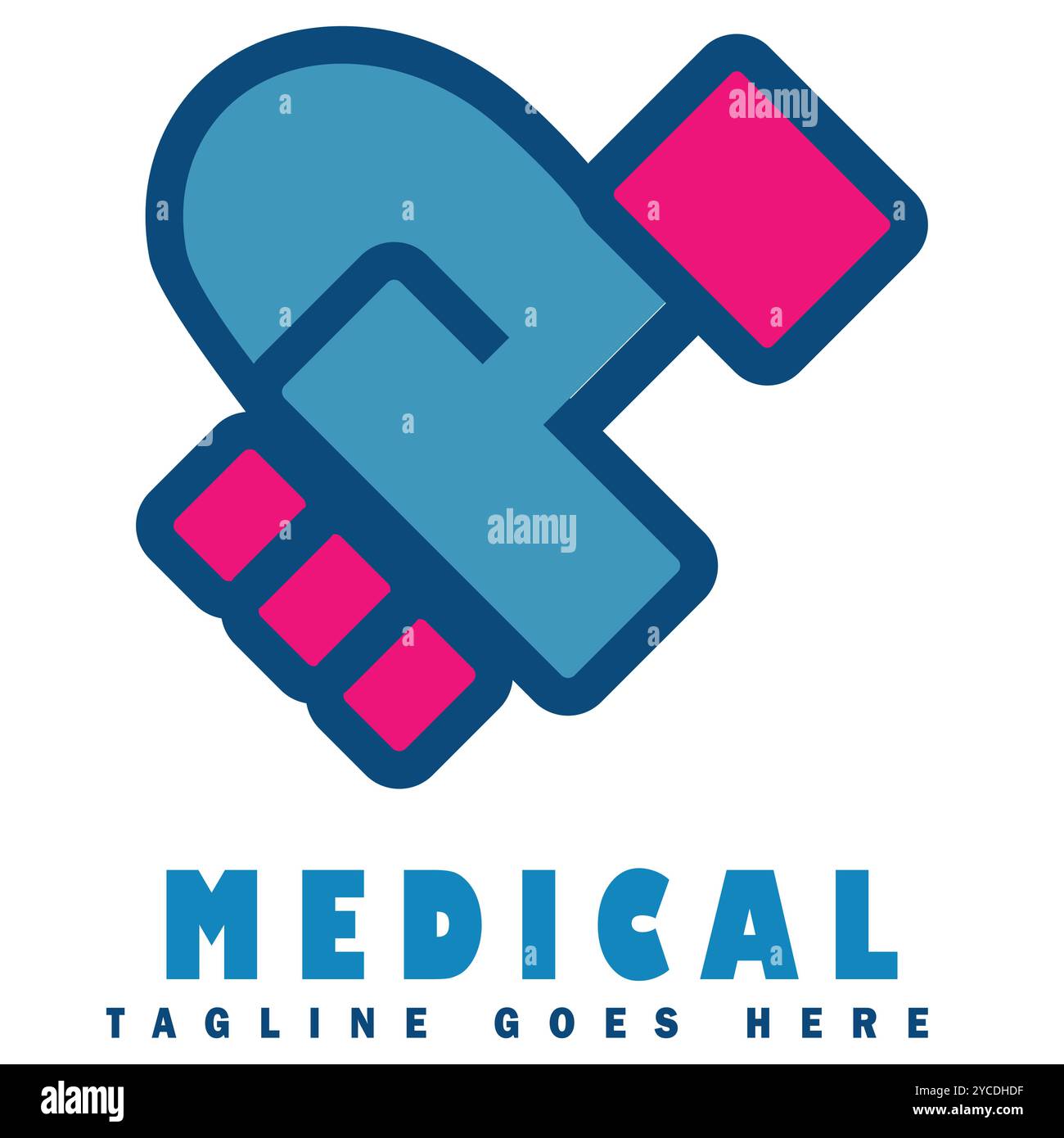 Vector Illustration of a Medical and Healthcare Icon Collection Stock ...