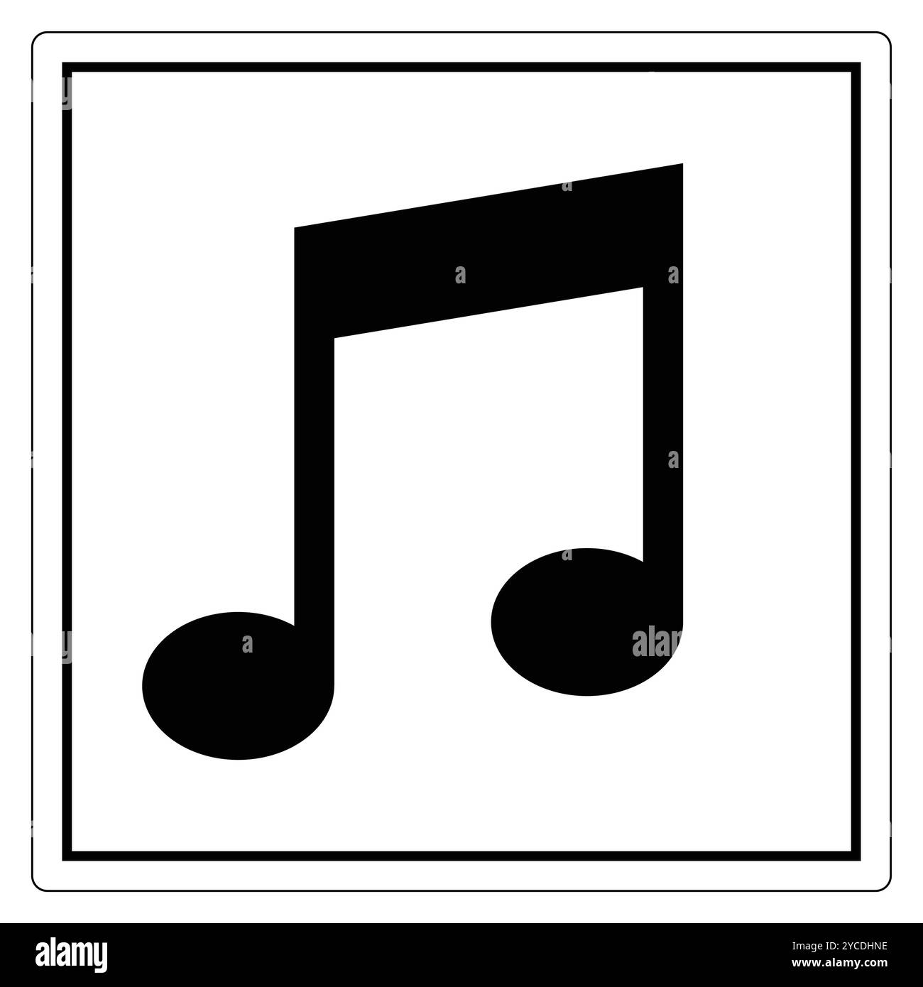 Digital music score Stock Vector Images - Alamy