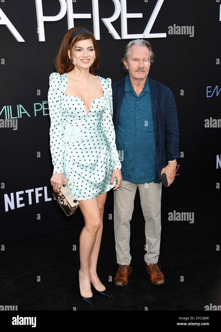 LOS ANGELES, CALIFORNIA - OCTOBER 21: (L-R) Blanca Blanco and John ...