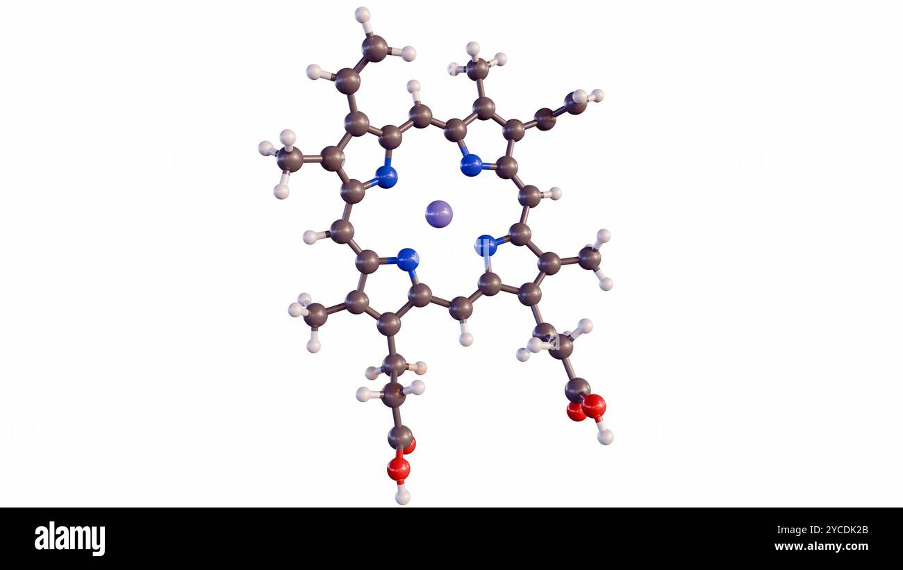 Porphyrin ring Cut Out Stock Images & Pictures - Alamy