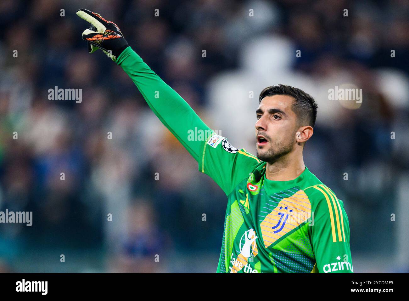 22 October 2024, Italy, Turin: Soccer: Champions League, Juventus Turin ...