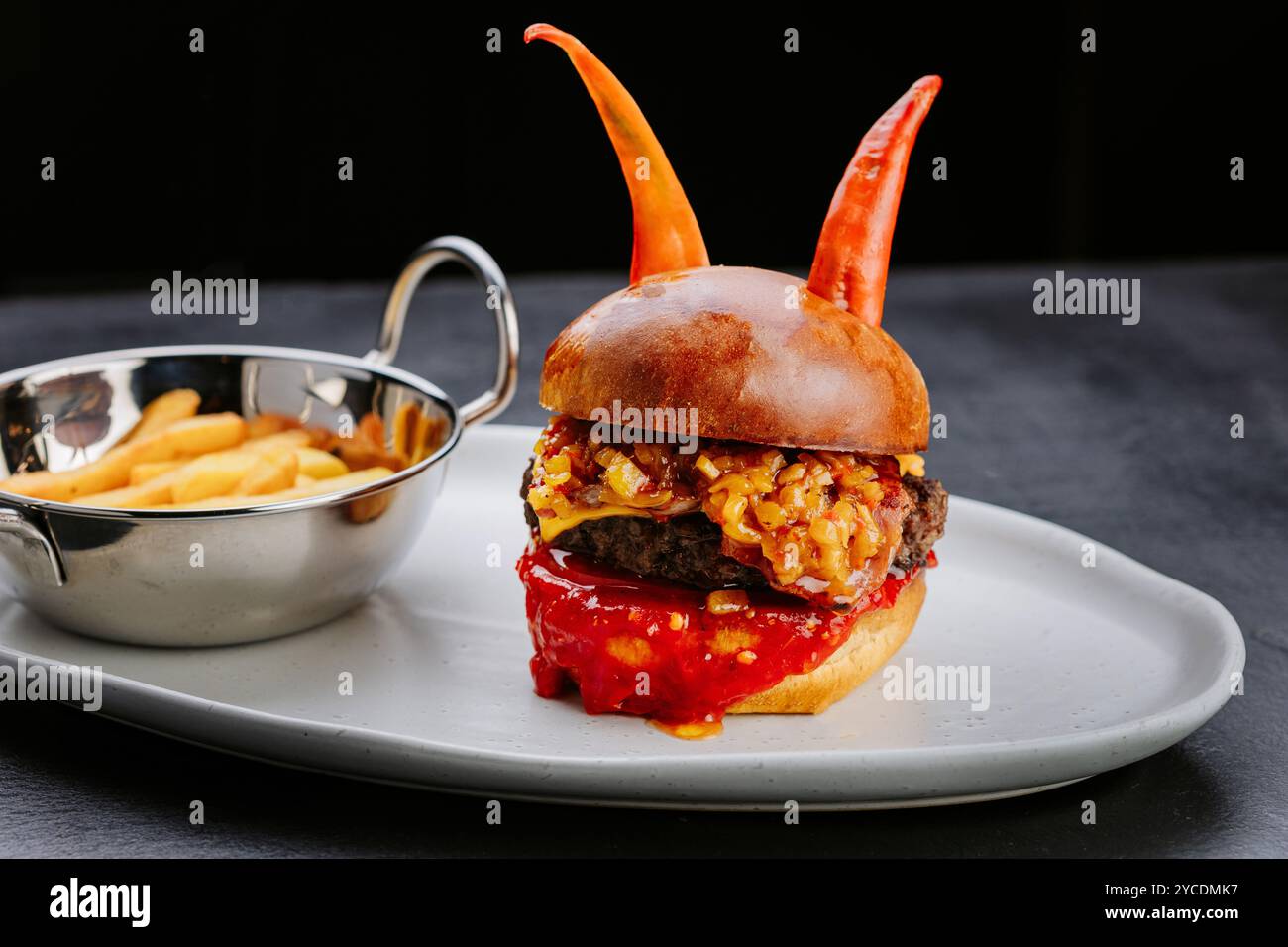 Spicyburger hi-res stock photography and images - Alamy
