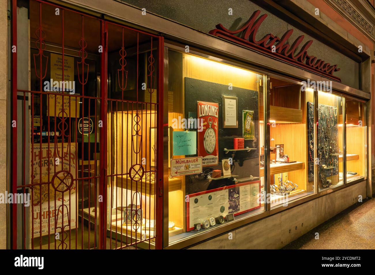 Traditional Shop Front in Graz Stock Photo - Alamy