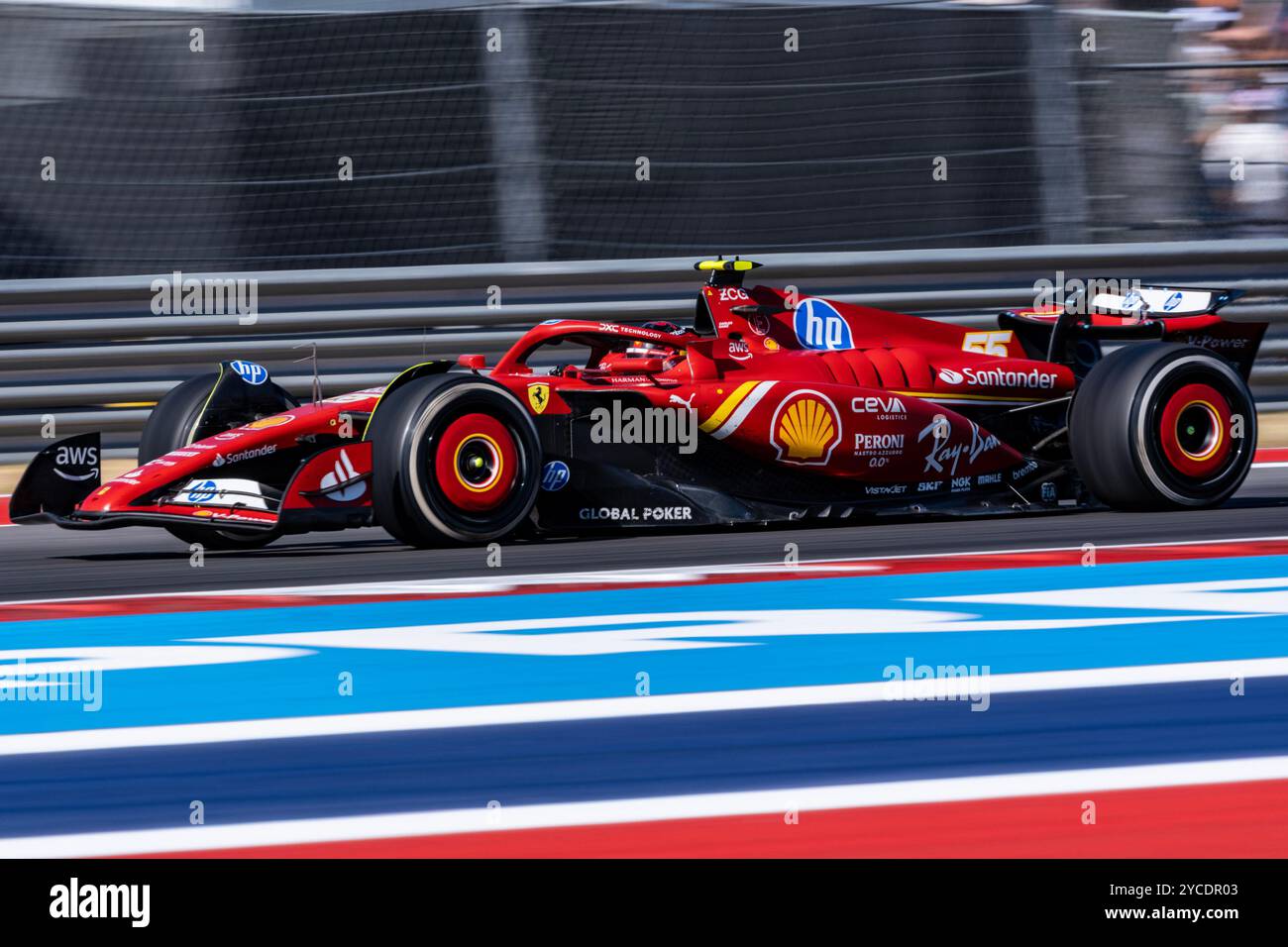 Third. 20th Oct, 2024. Circuit of the Americas in Austin, Texas ...