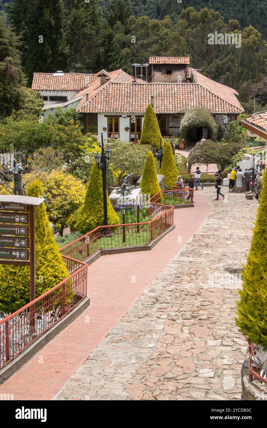 Bogota monserrate mountain hi-res stock photography and images - Alamy