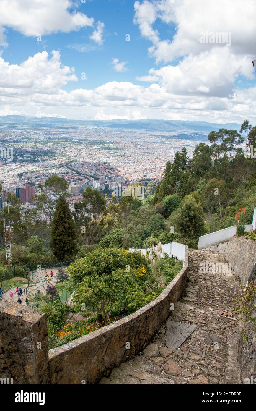 Bogota monserrate mountain hi-res stock photography and images - Alamy
