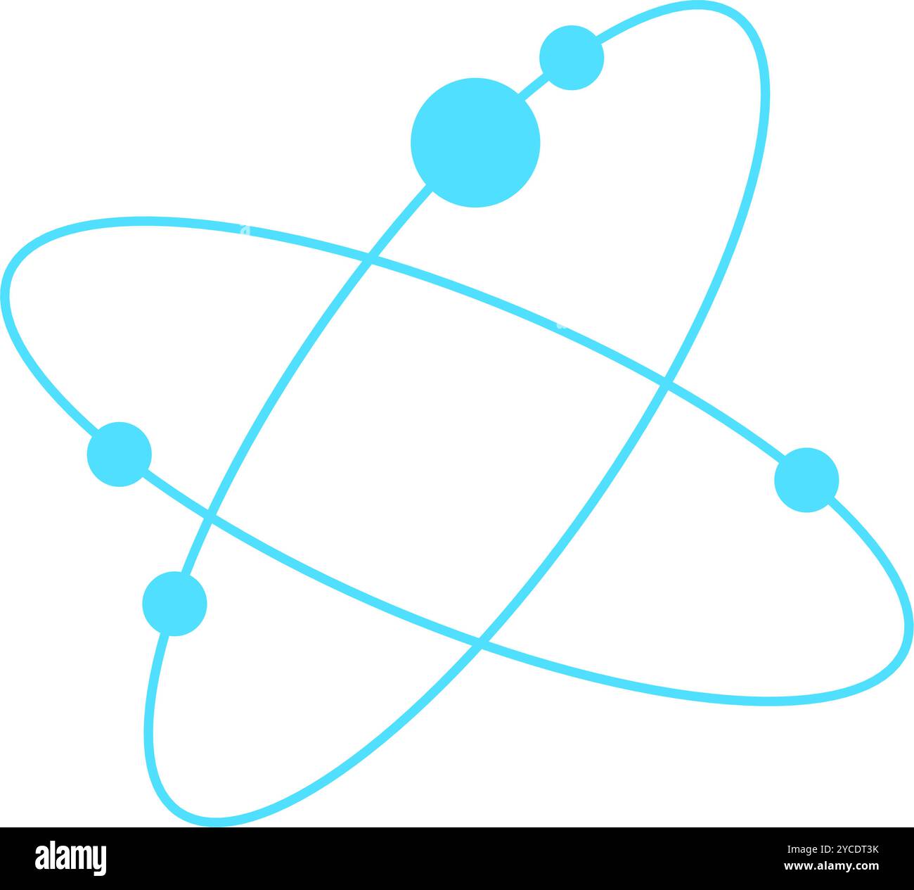 Y2k Atom Icon Stock Vector Image & Art - Alamy