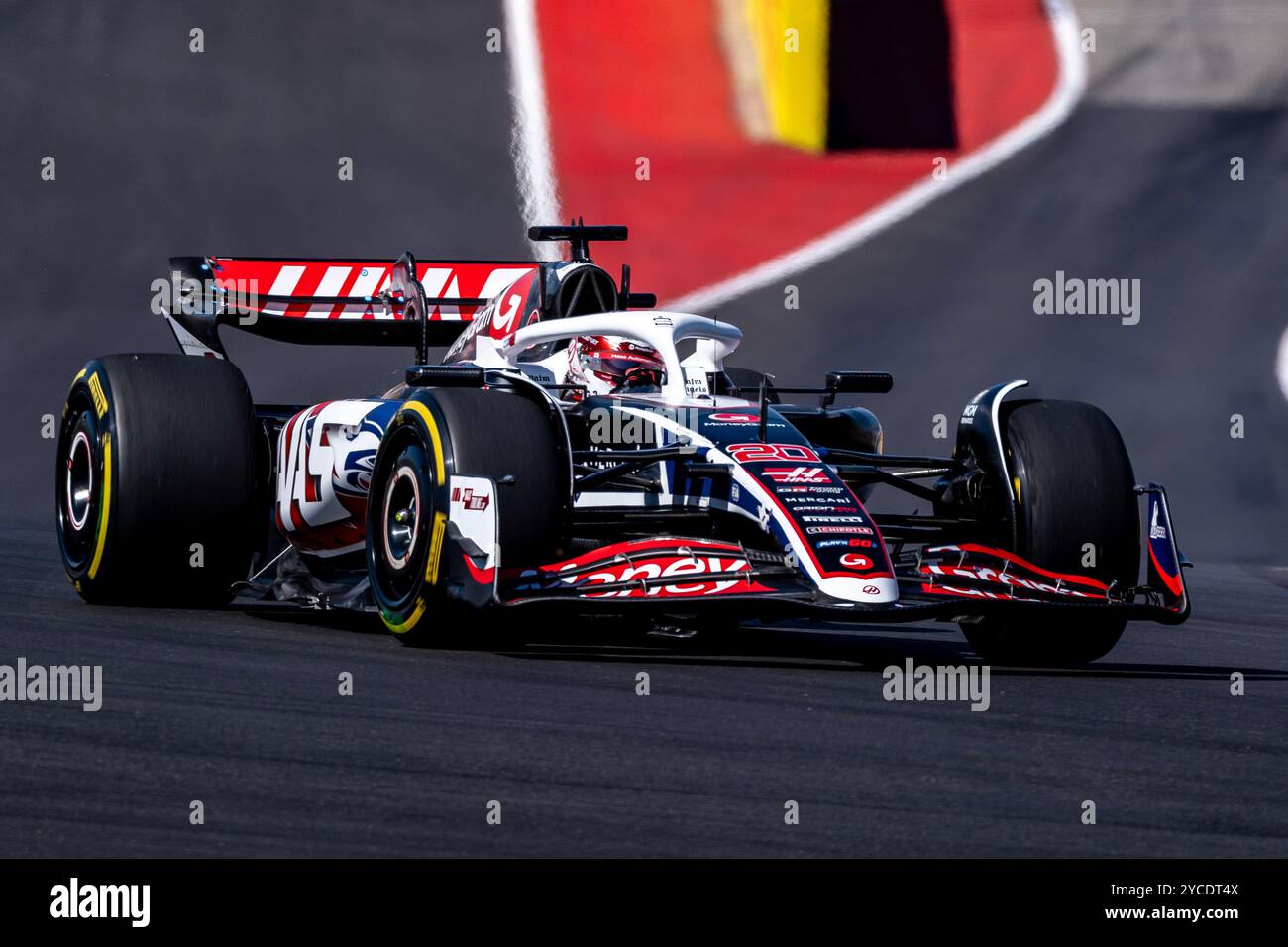 Austin, USA. 20th Oct, 2024. Oct 20, 2024. Kevin Magnussen #20 of the ...
