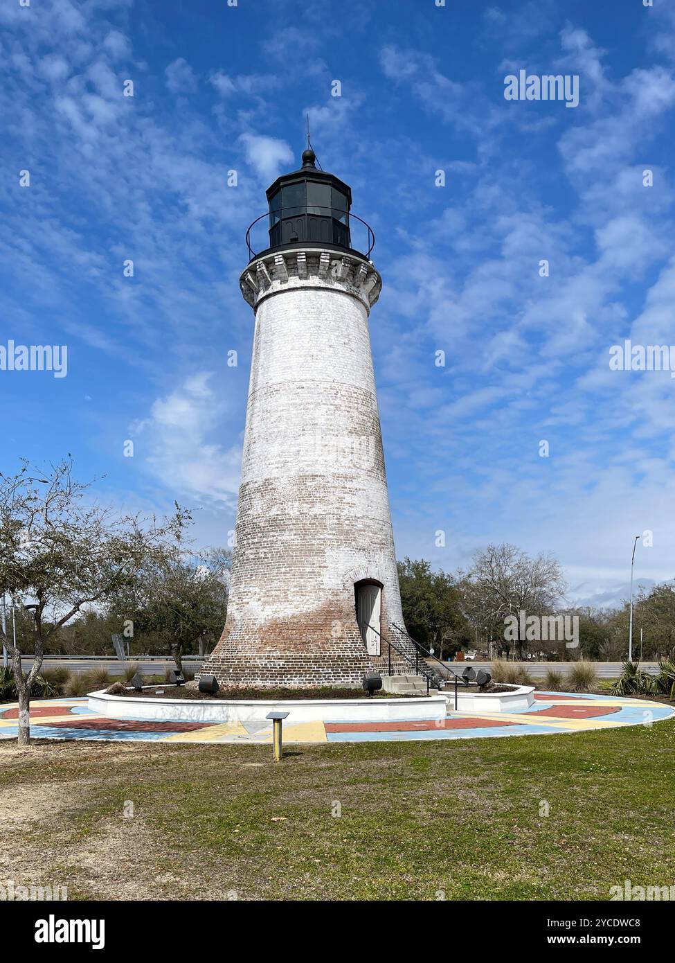 Round Island Lighthouse, Pascagoula, Mississippi, USA Stock Photo - Alamy