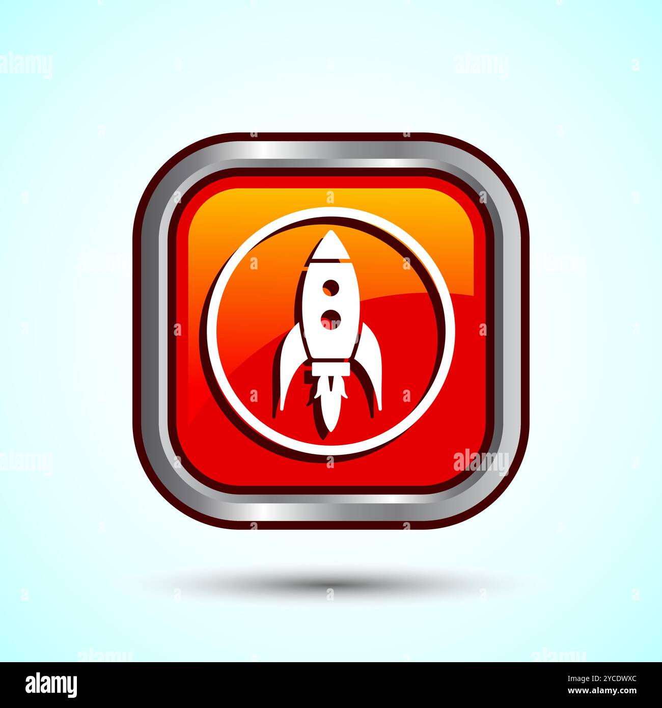 Rocket icon design illustration, Business start up symbol, Rocket ...