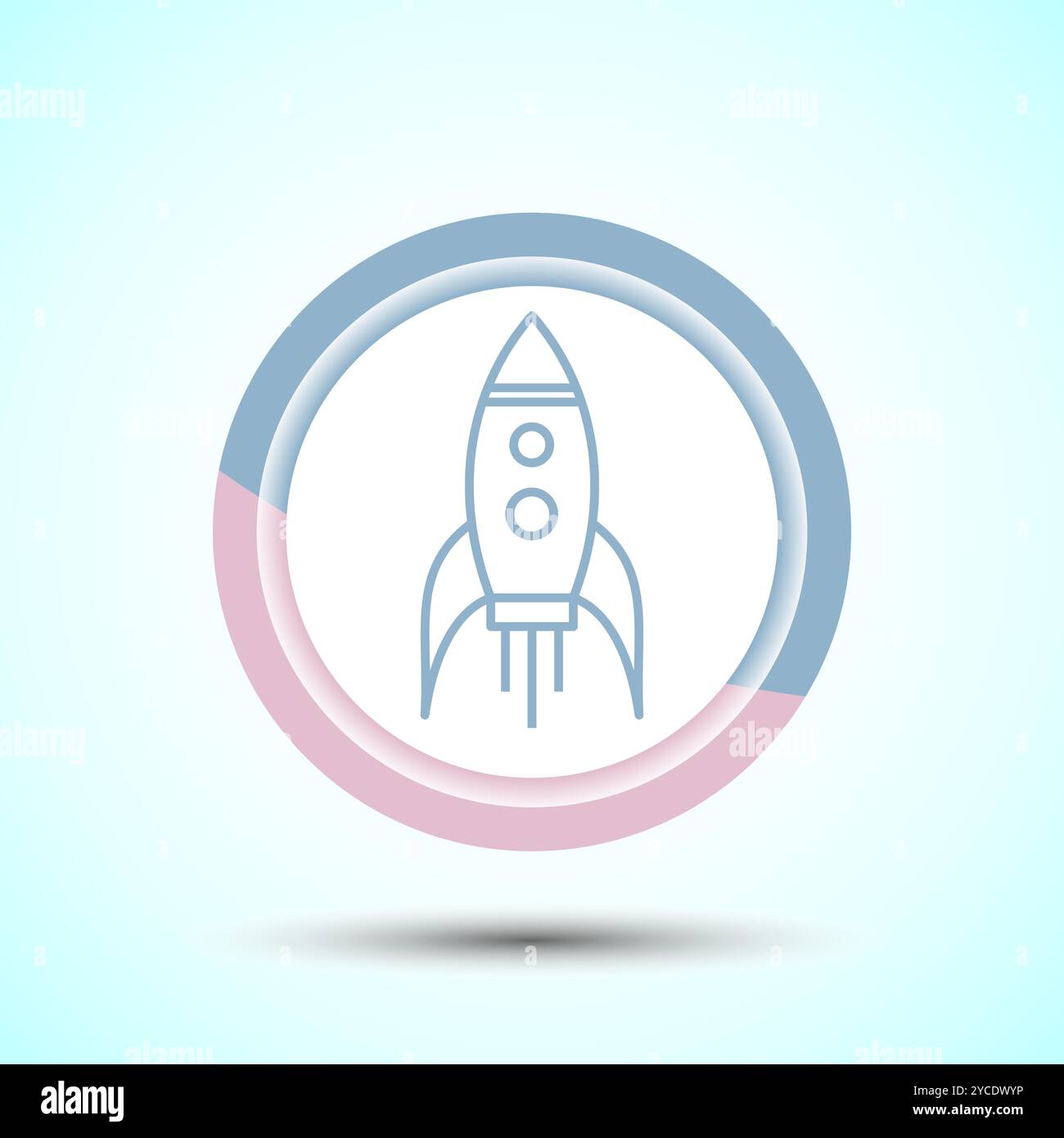 Rocket icon design illustration, Business start up symbol, Rocket ...