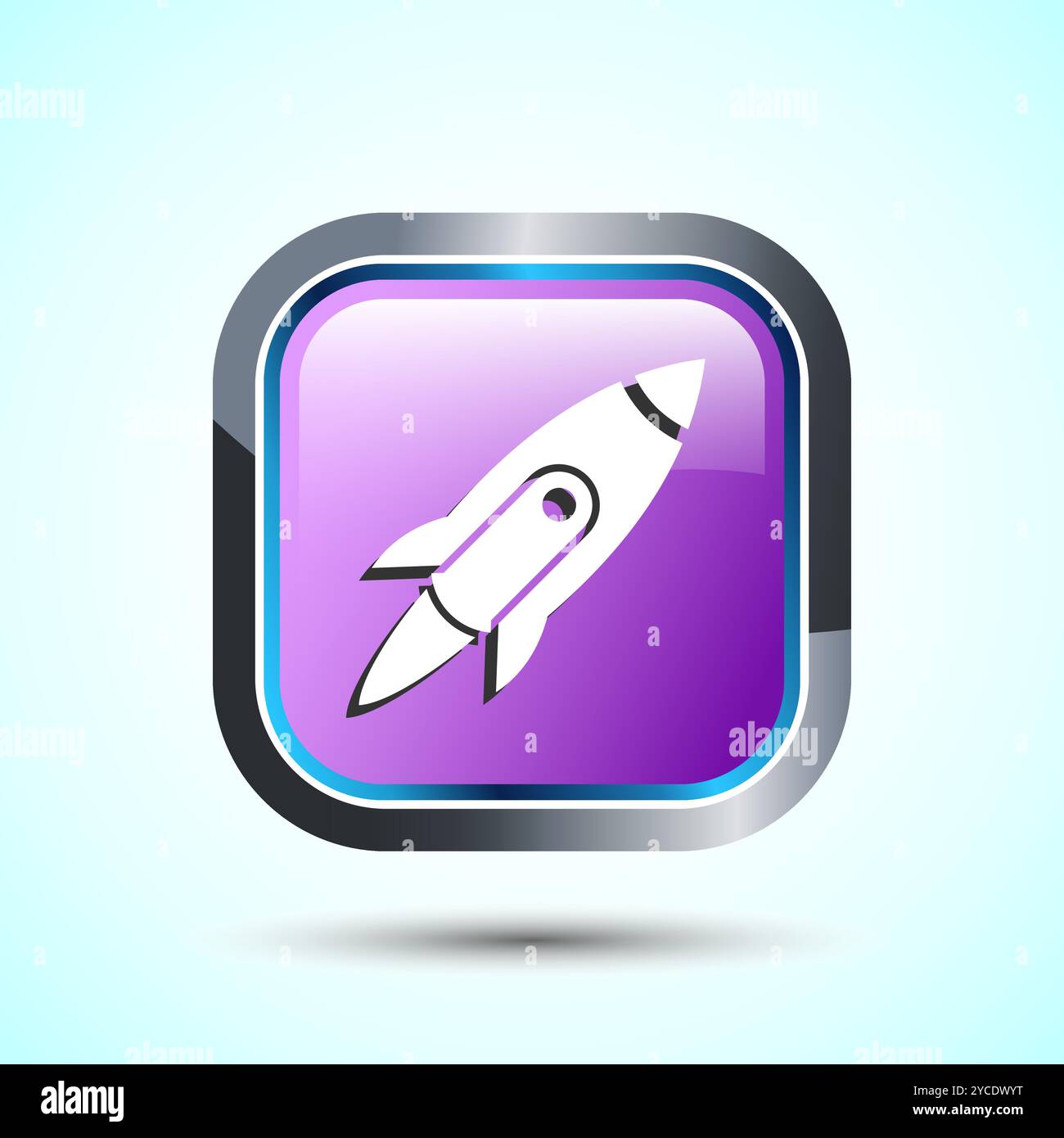 Rocket icon design illustration, Business start up symbol, Rocket ...