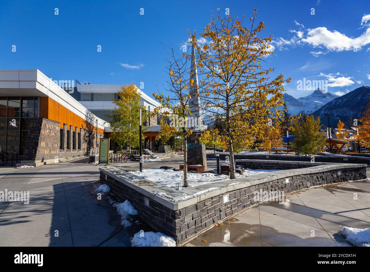 Elevation Place Canmore Recreation Centre Building Exterior Facade ...