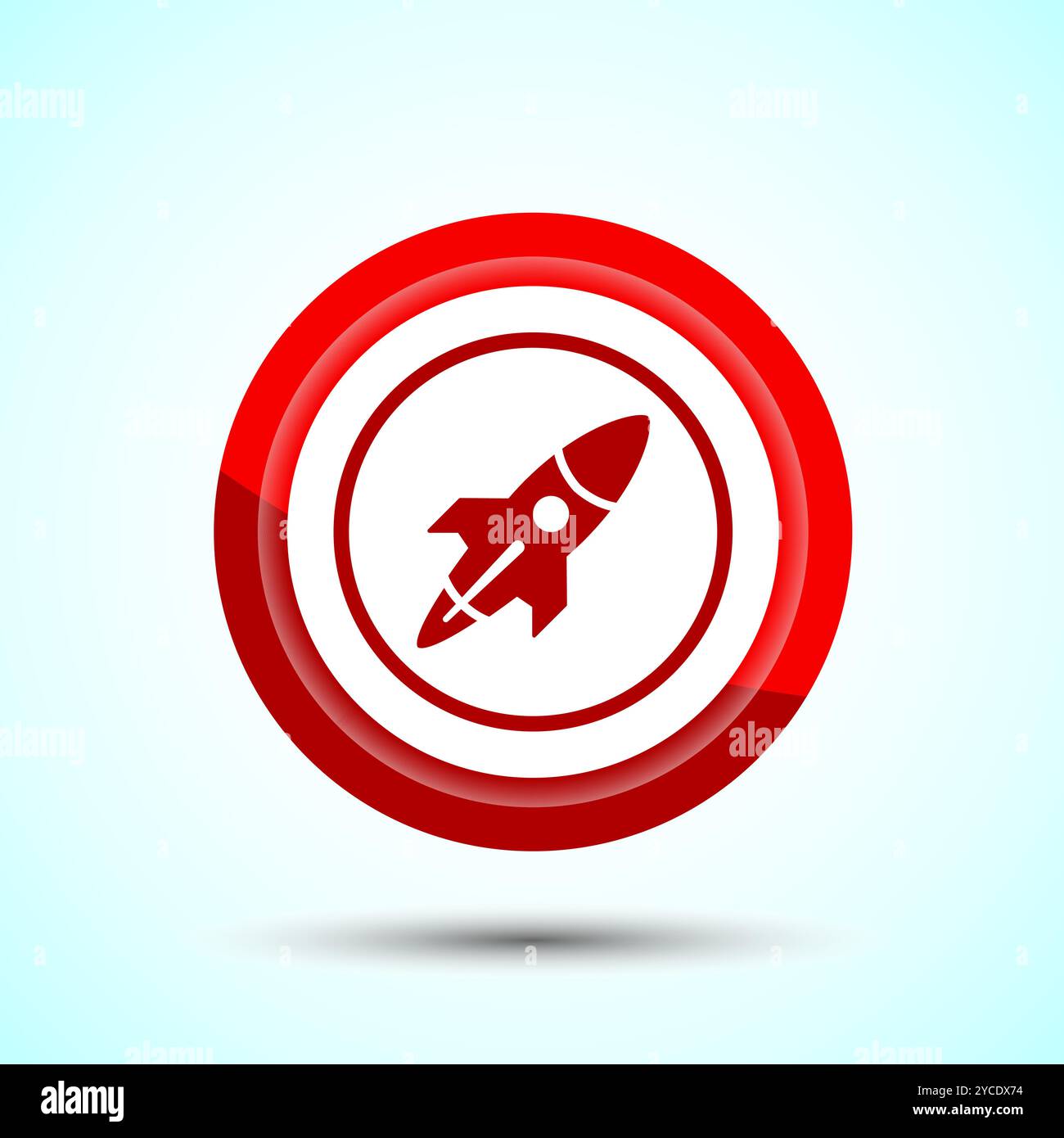 Rocket icon design illustration, Business start up symbol, Rocket ...