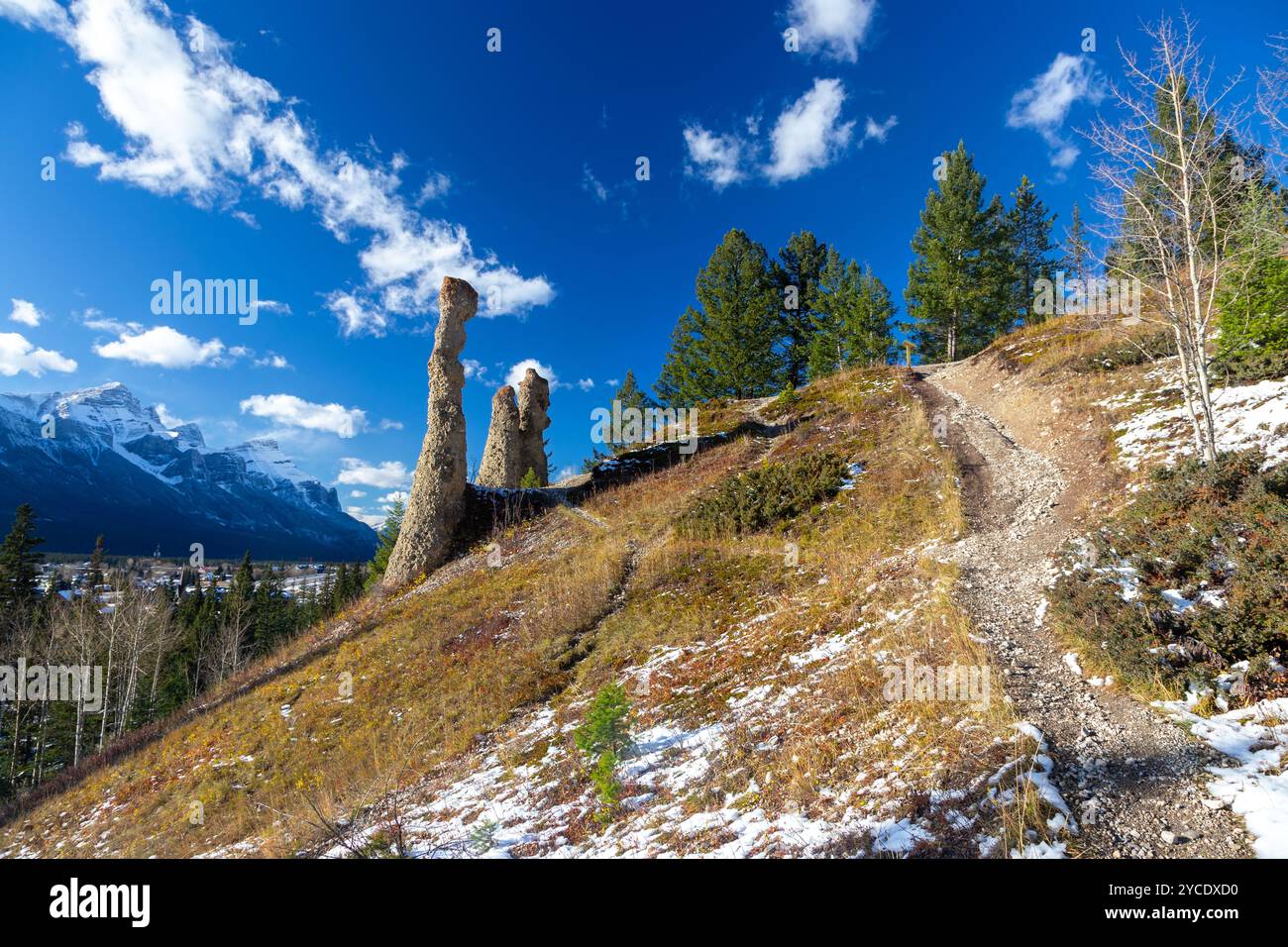 Canada alberta canadian rockies canmore hoodoos rocky mountains hi-res ...