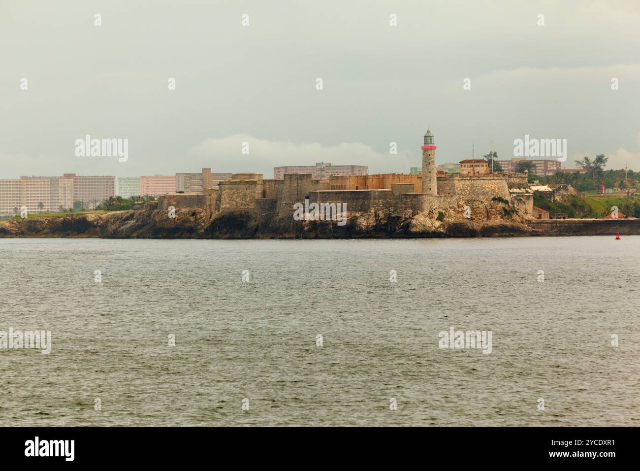 The Castle of the Three Kings of Morro with its lighthouse at Bahia de ...