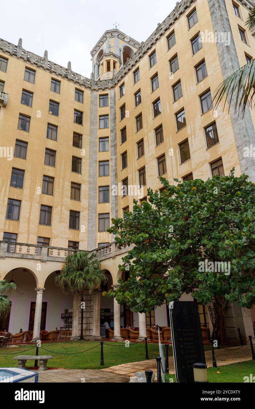 The Internal gardens of the Hotel Nacional de Cuba five star elegant ...