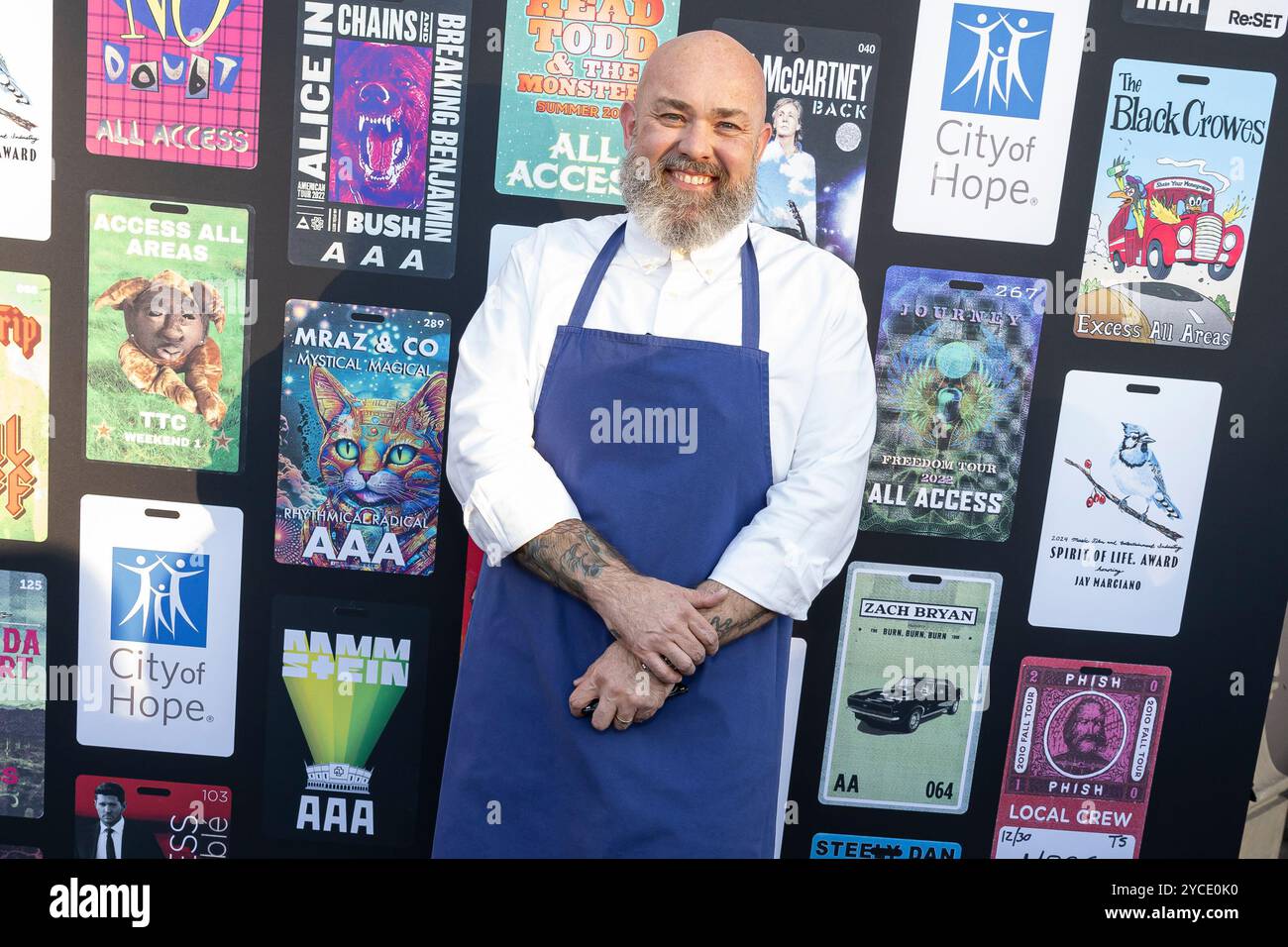 Los Angeles, USA. 22nd Oct, 2024. Chef Evan Funke attends the arrivals ...