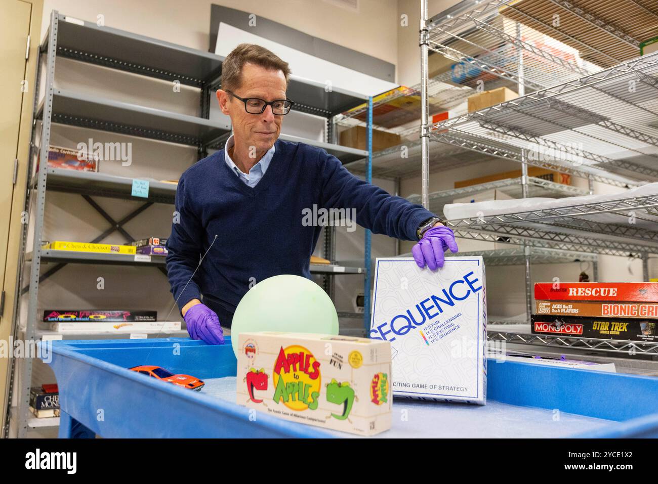 Christopher Bensch, chief curator at The Strong National Museum of Play ...