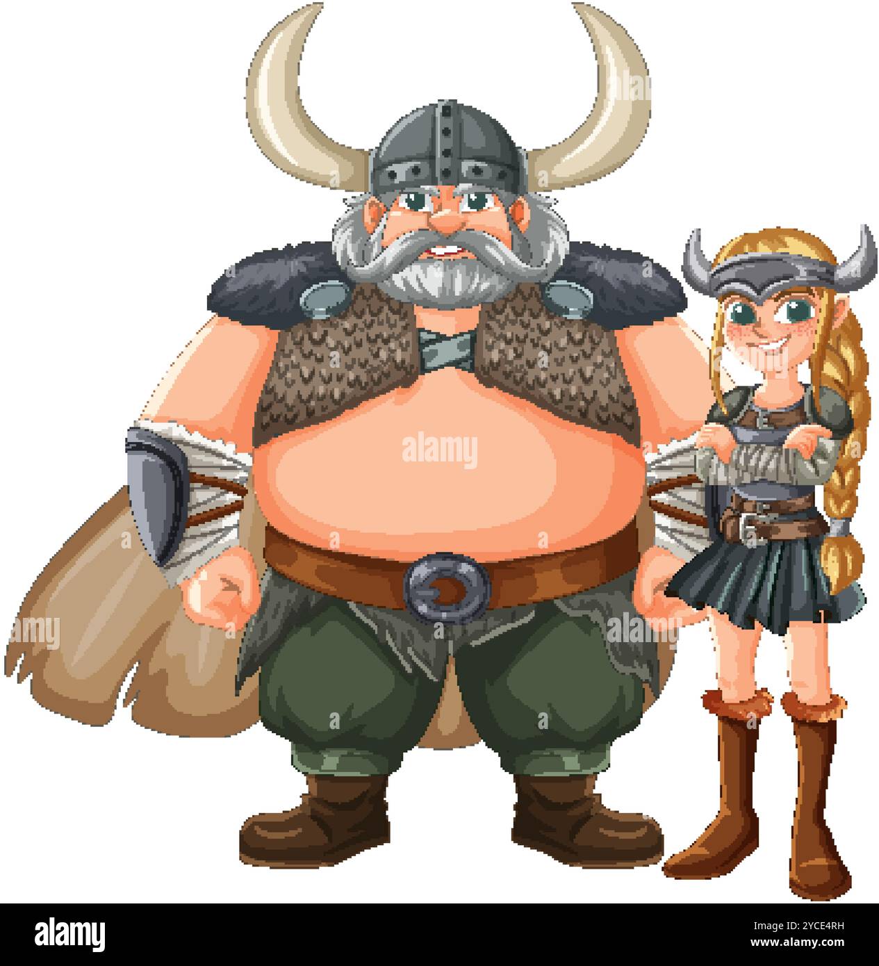 Two characters in traditional attire hi-res stock photography and ...