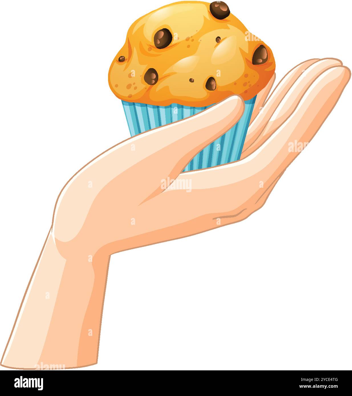 Muffin wrapper Stock Vector Images - Alamy