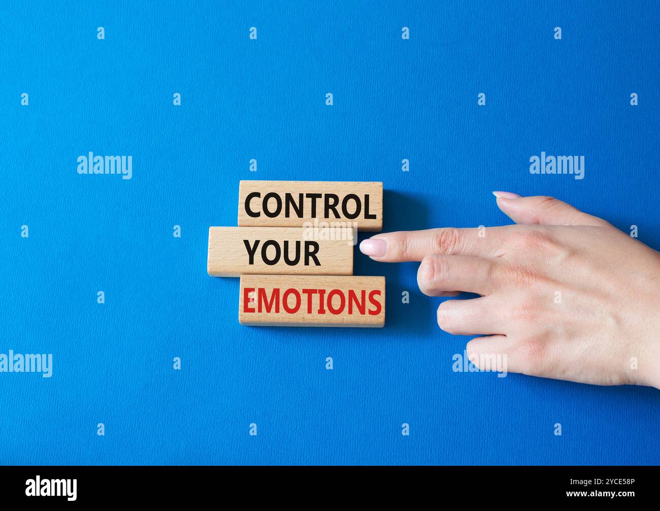 Control Your Emotions symbol. Concept word Control Your Emotions on ...