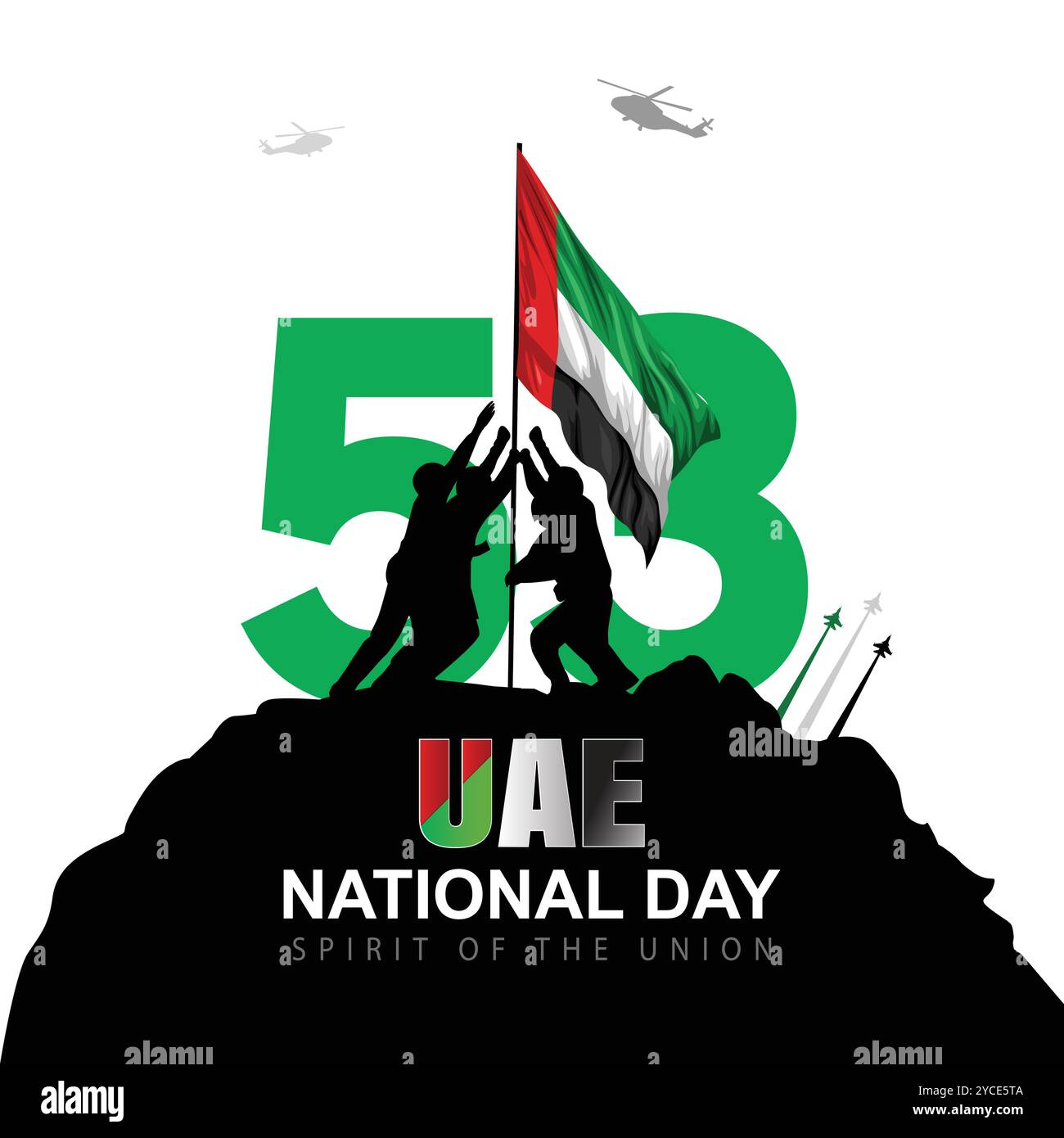 happy national day UAE.2nd December background. abstract vector ...
