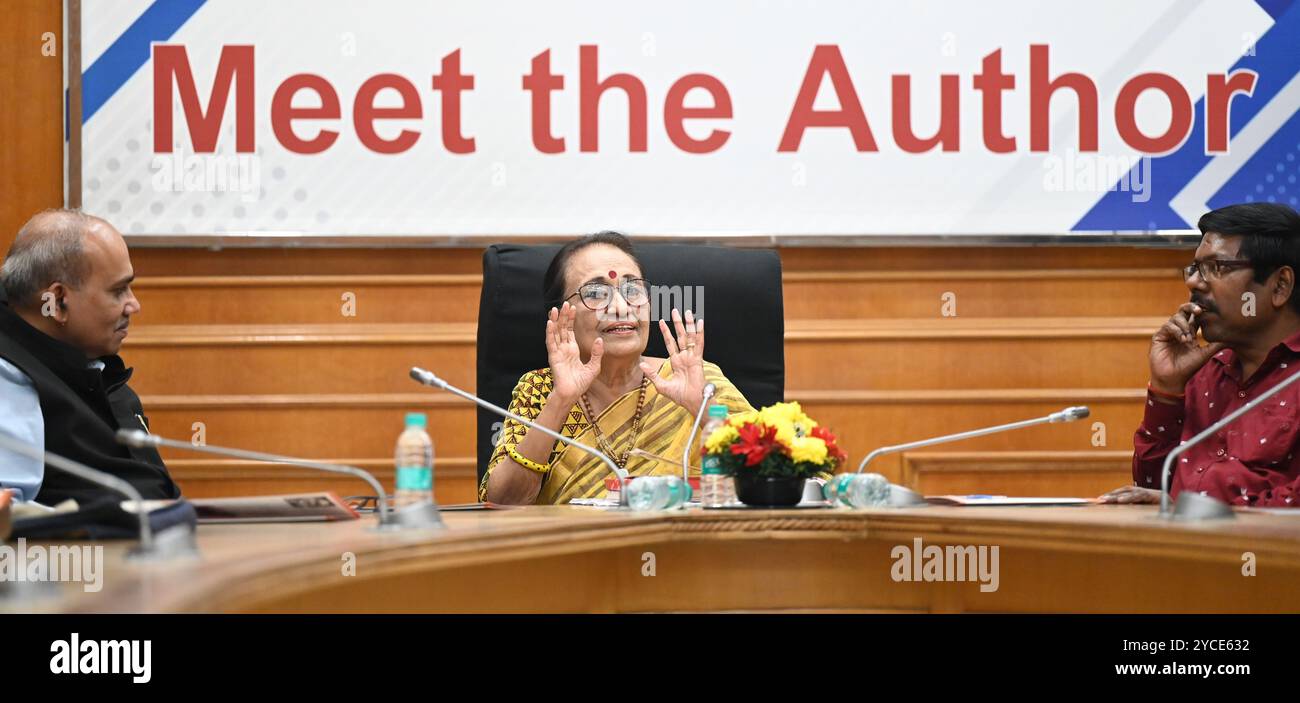 New Delhi, India. 22nd Oct, 2024. NEW DELHI, INDIA - OCTOBER 22: Indian ...