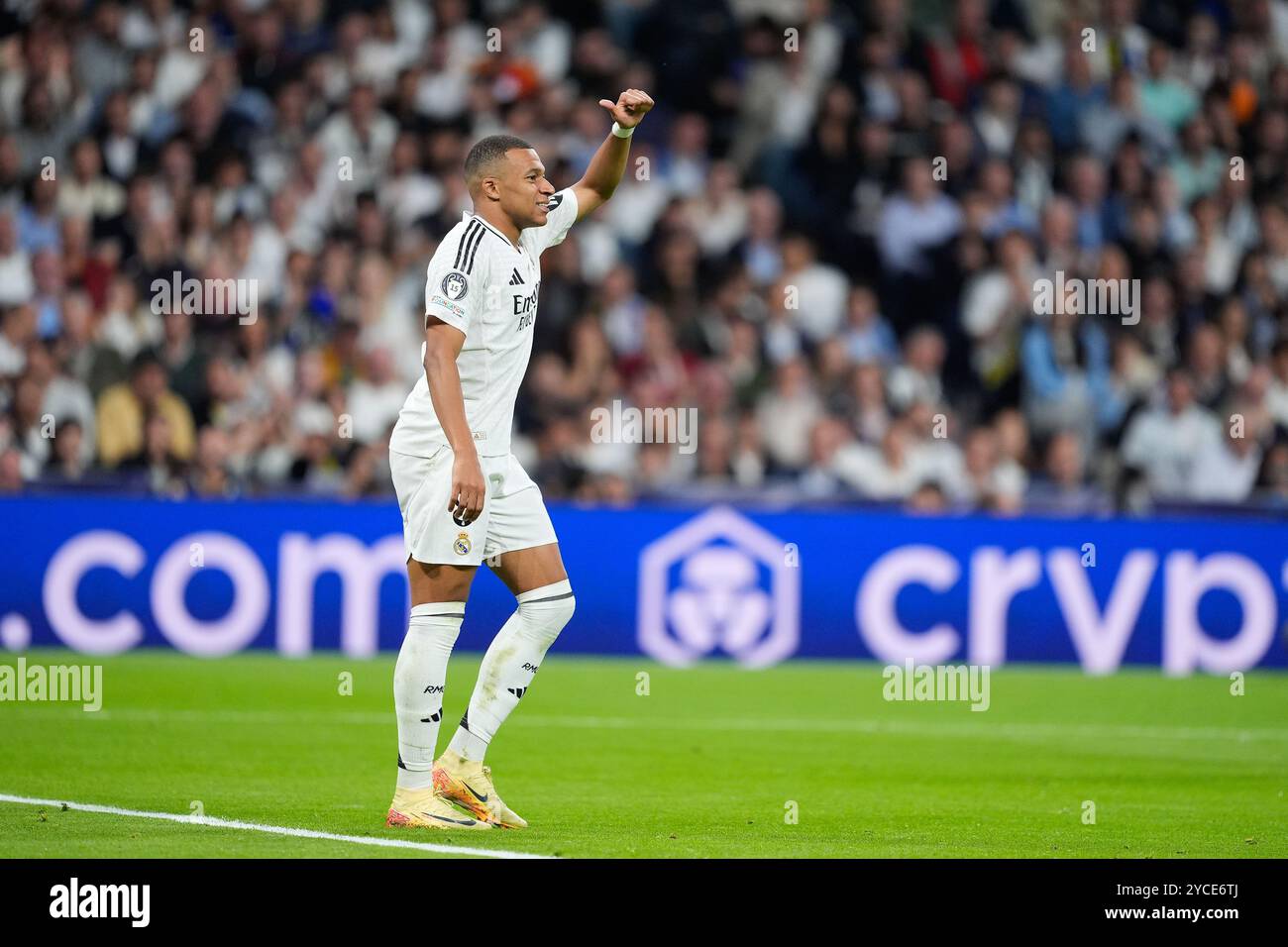 Kylian Mbappe of Real Madrid during the UEFA Champions League, League ...