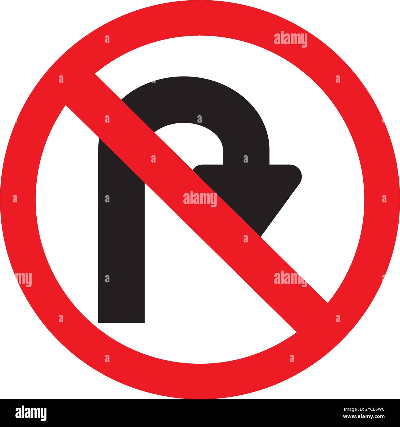 Traffic symbols and prohibition signs, vector illustration design Stock ...