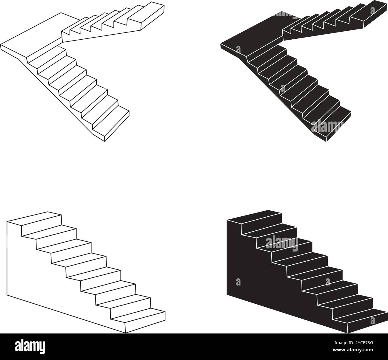 stair icon vector illustration symbol design Stock Vector Image & Art ...