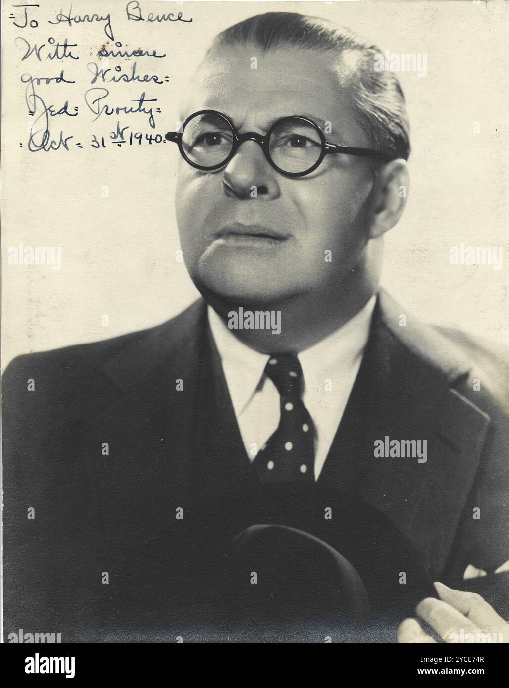 American actor jed prouty hi-res stock photography and images - Alamy