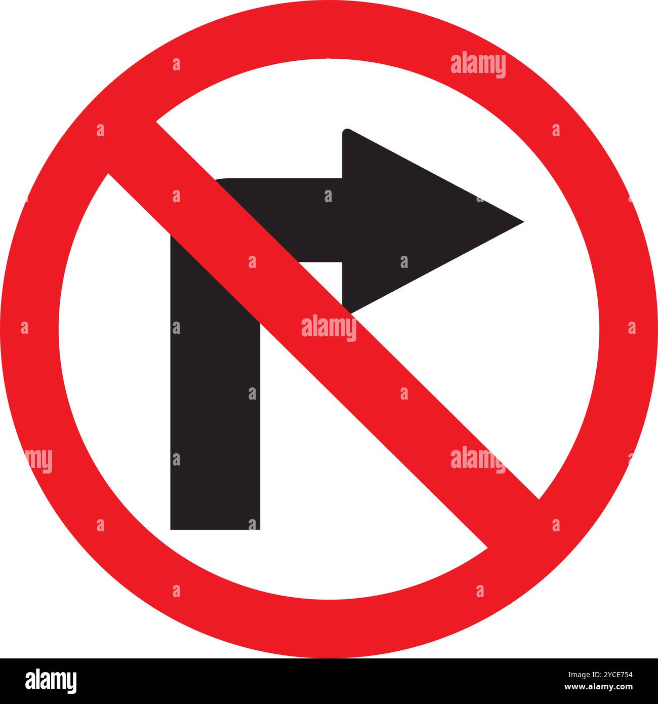 Traffic symbols and prohibition signs, vector illustration design Stock ...