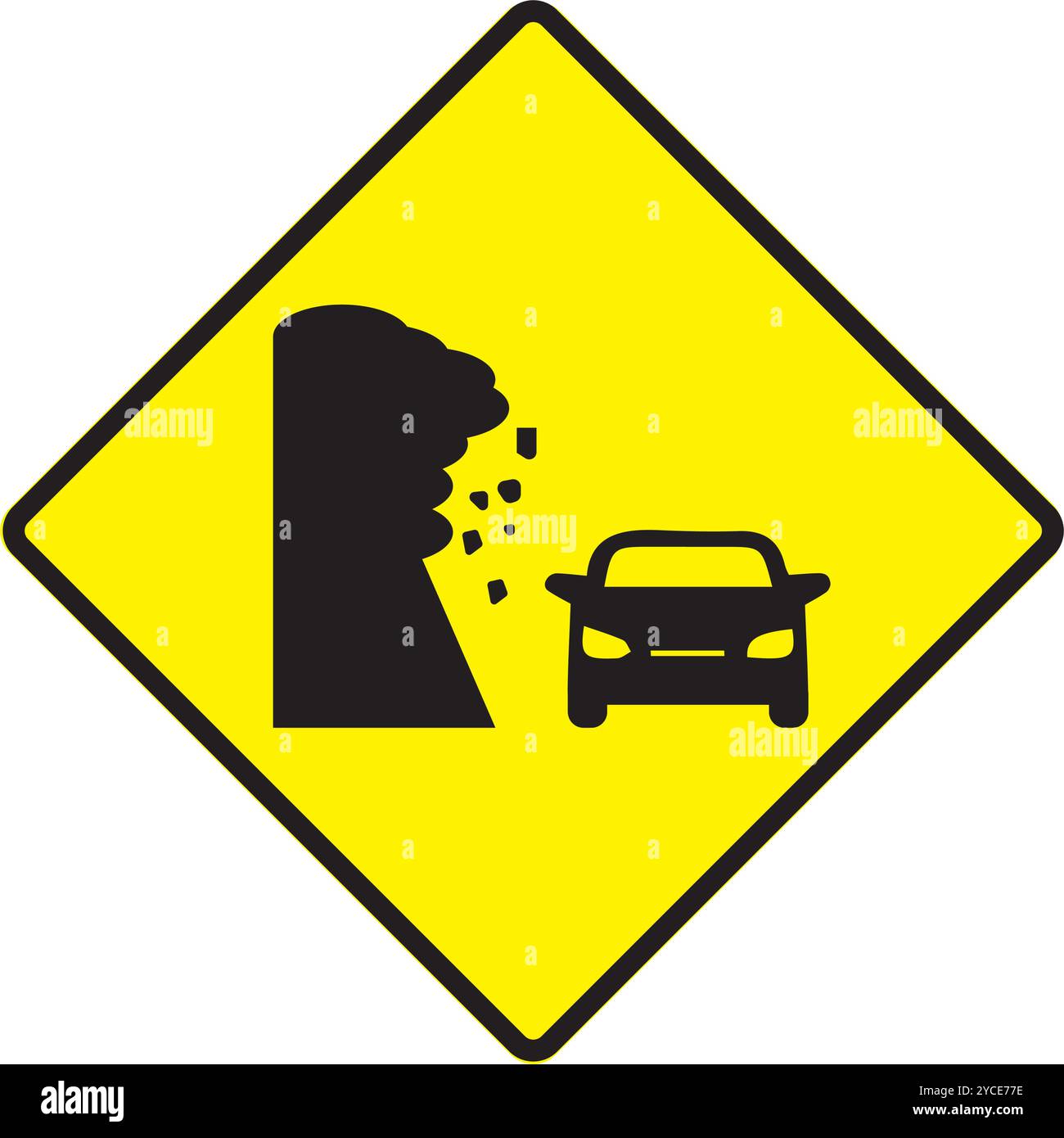 Traffic symbols and road safety signs vector illustration design Stock ...