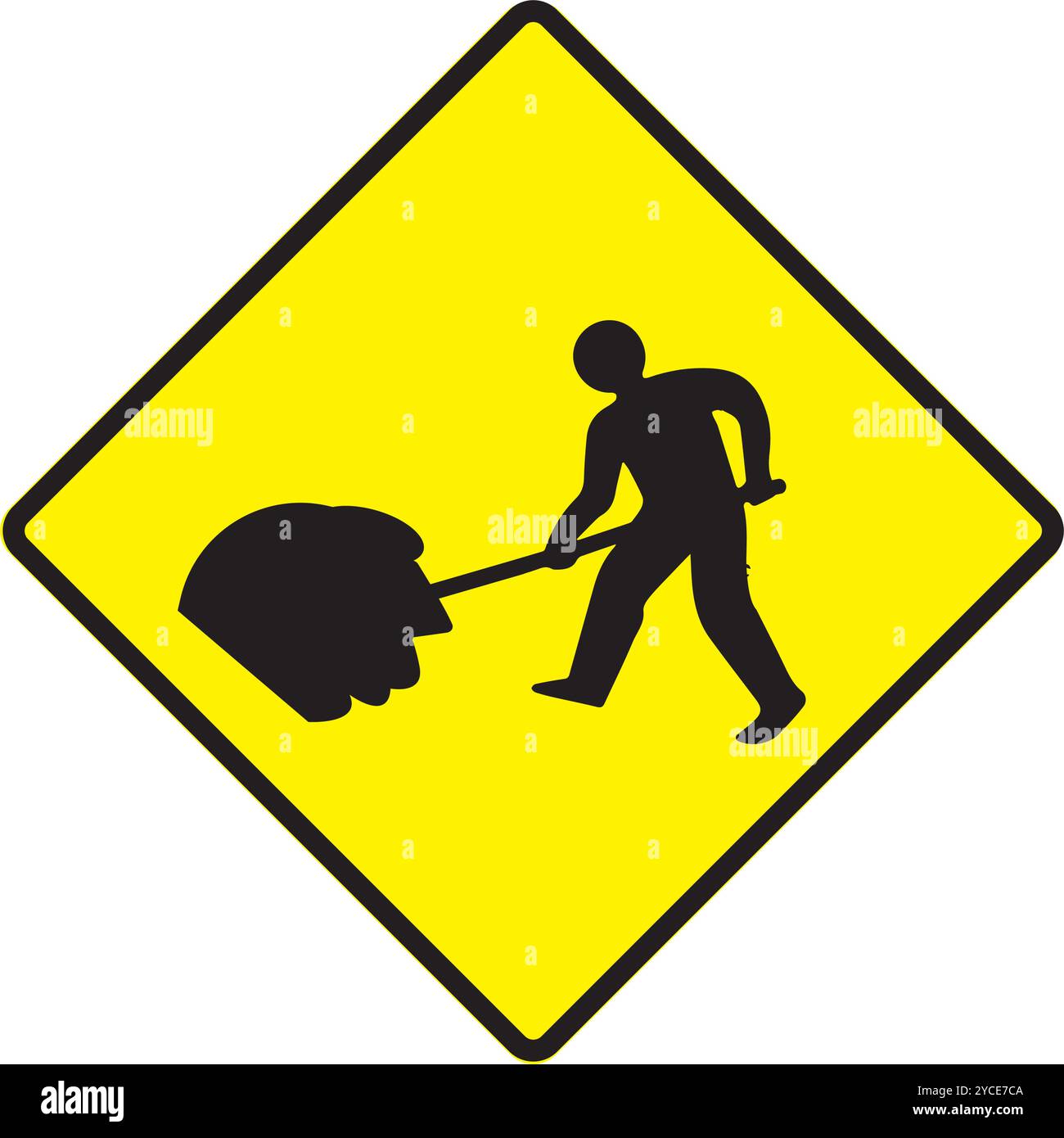 Traffic symbols and road safety signs vector illustration design Stock ...