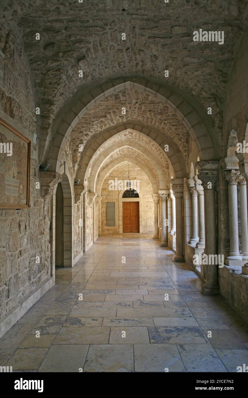 Archway Nativity church Stock Photo - Alamy