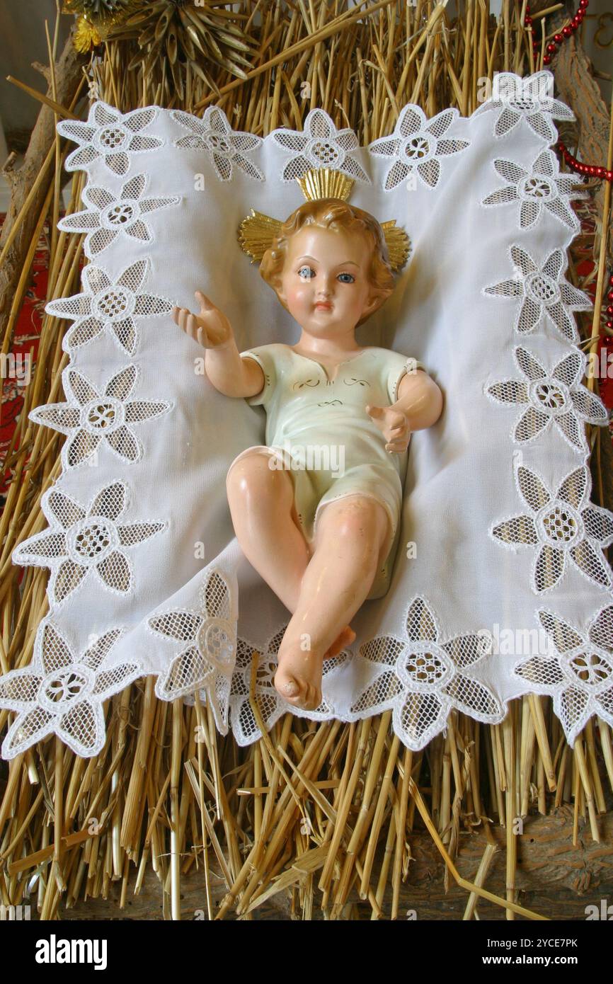 A baby Jesus figure Stock Photo - Alamy