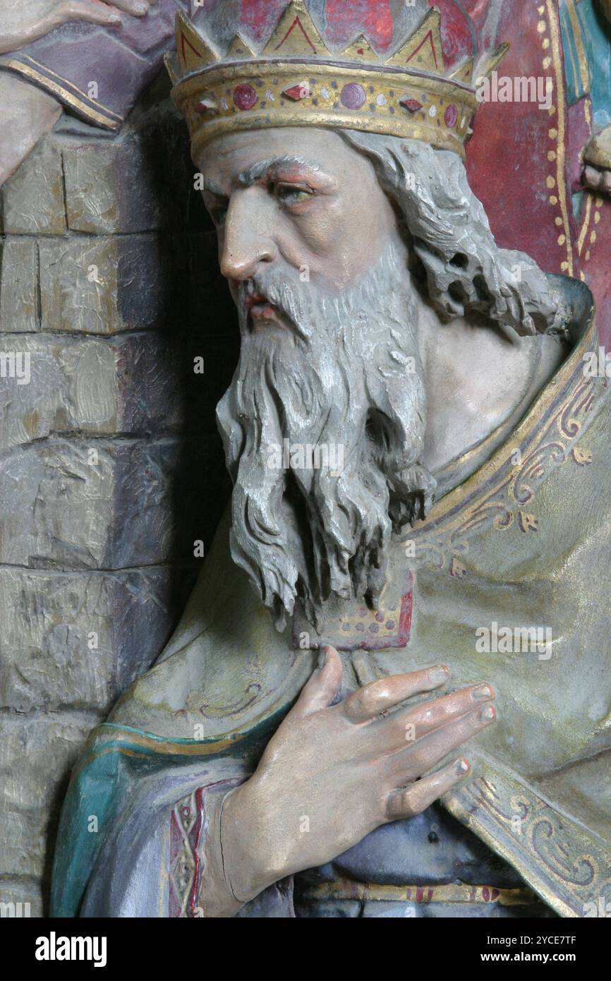 Adoration of the Magi Stock Photo - Alamy