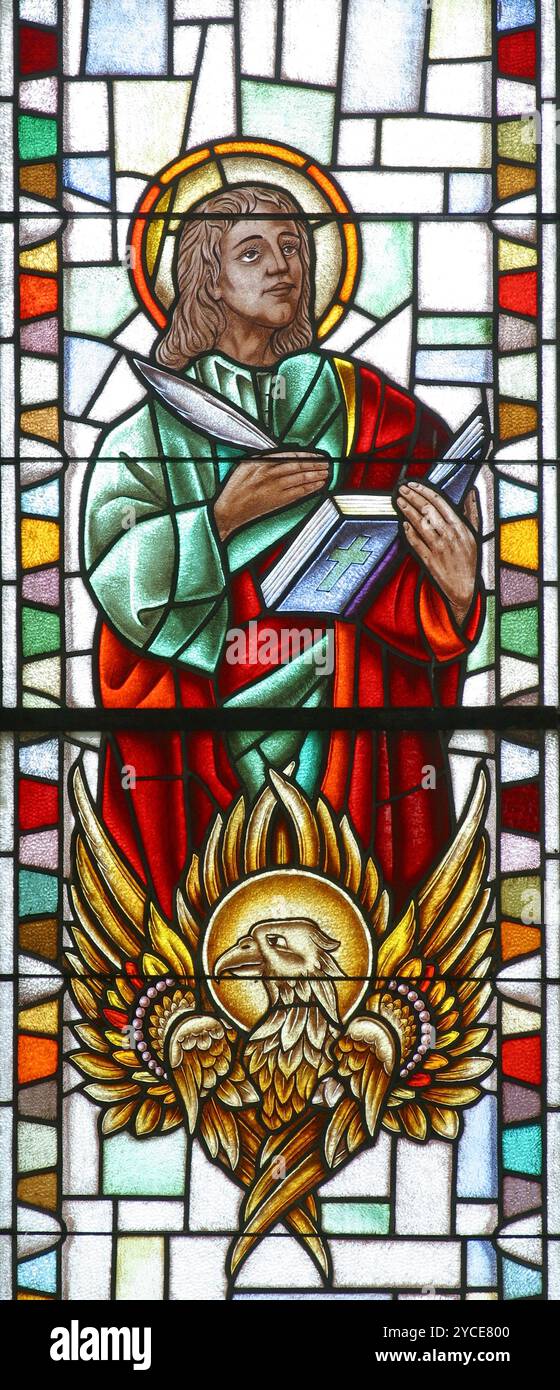 Saint John the Evangelist Stock Photo - Alamy