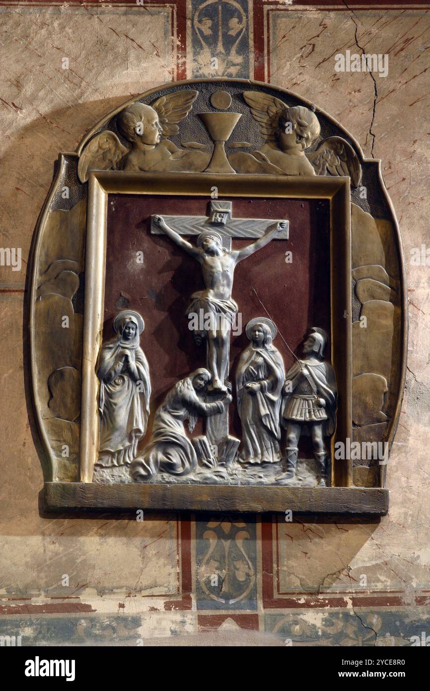 Symbol of the crucifixion hi-res stock photography and images - Alamy