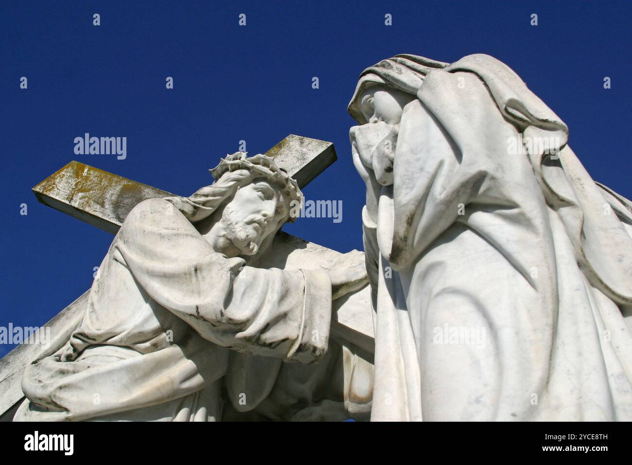 One of the stations of the sacred way Stock Photo - Alamy